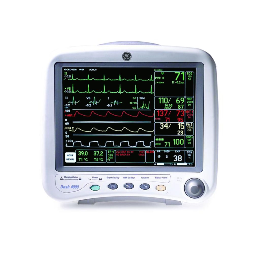 GE dash 4000 ICU Monitor – Physioshape